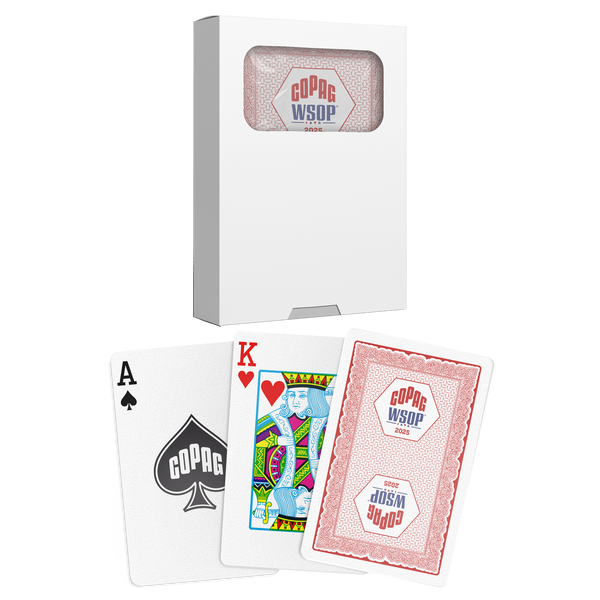 Copag WSOP 2025 Traditional Design 100% Plastic Playing Cards- Bridge – Copag USA, Inc.