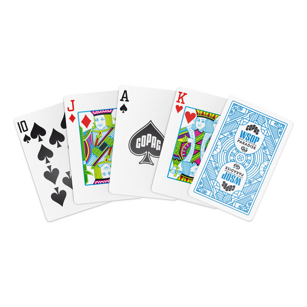 Copag 2024 WSOP PARADISE 100% Plastic Playing Cards- Bridge Size (Narr ...