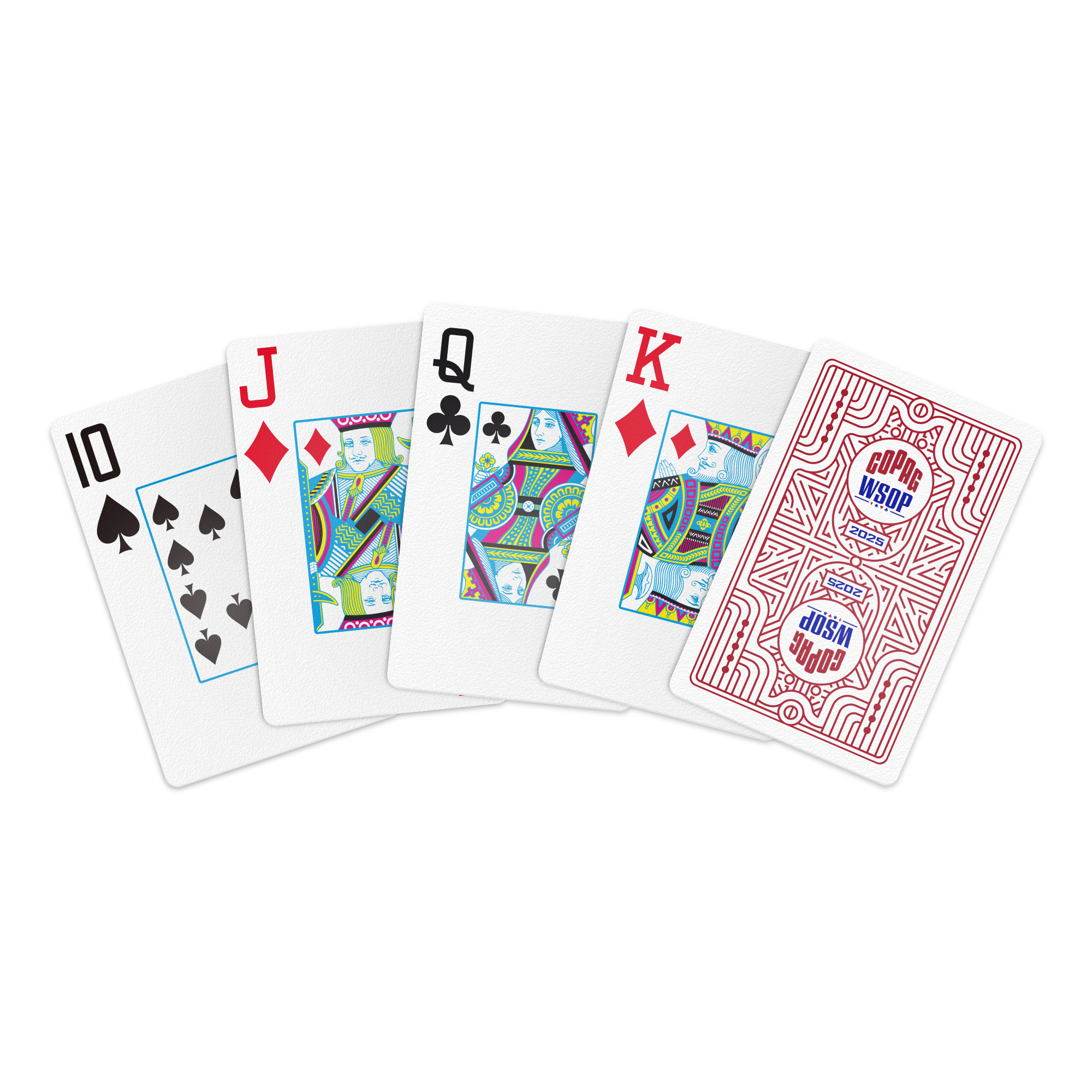 Copag WSOP 2025 Retro Design 100% Plastic Playing Cards- Bridge Size ...