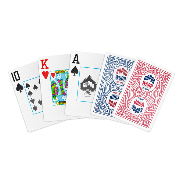 Copag WSOP 2024 Retro Design 100% Plastic Playing Cards - Bridge Size ...